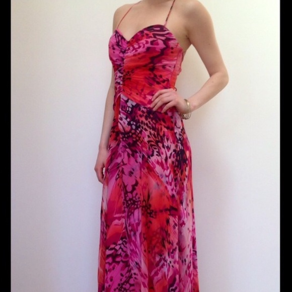 Dresses | Alex Eve Criss Cross Low Back Gown | Poshmark